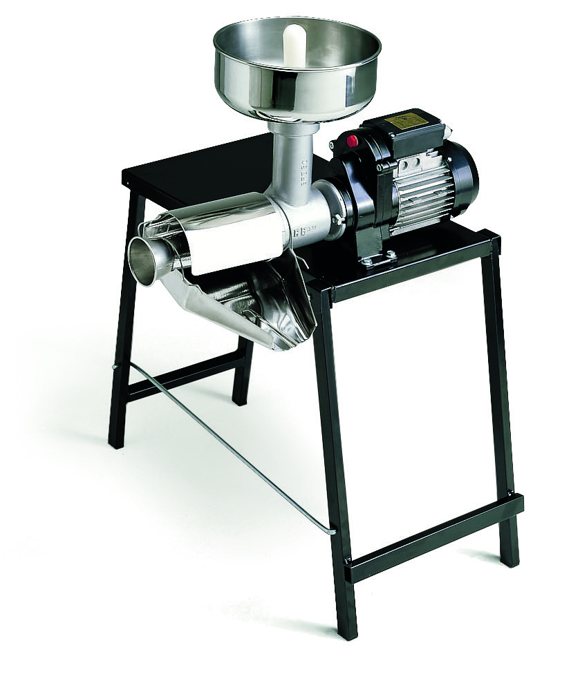 SPREMIPOMODORO N. 5 ELETTRICO 500 W CON BANCHETTO - Reber Srl